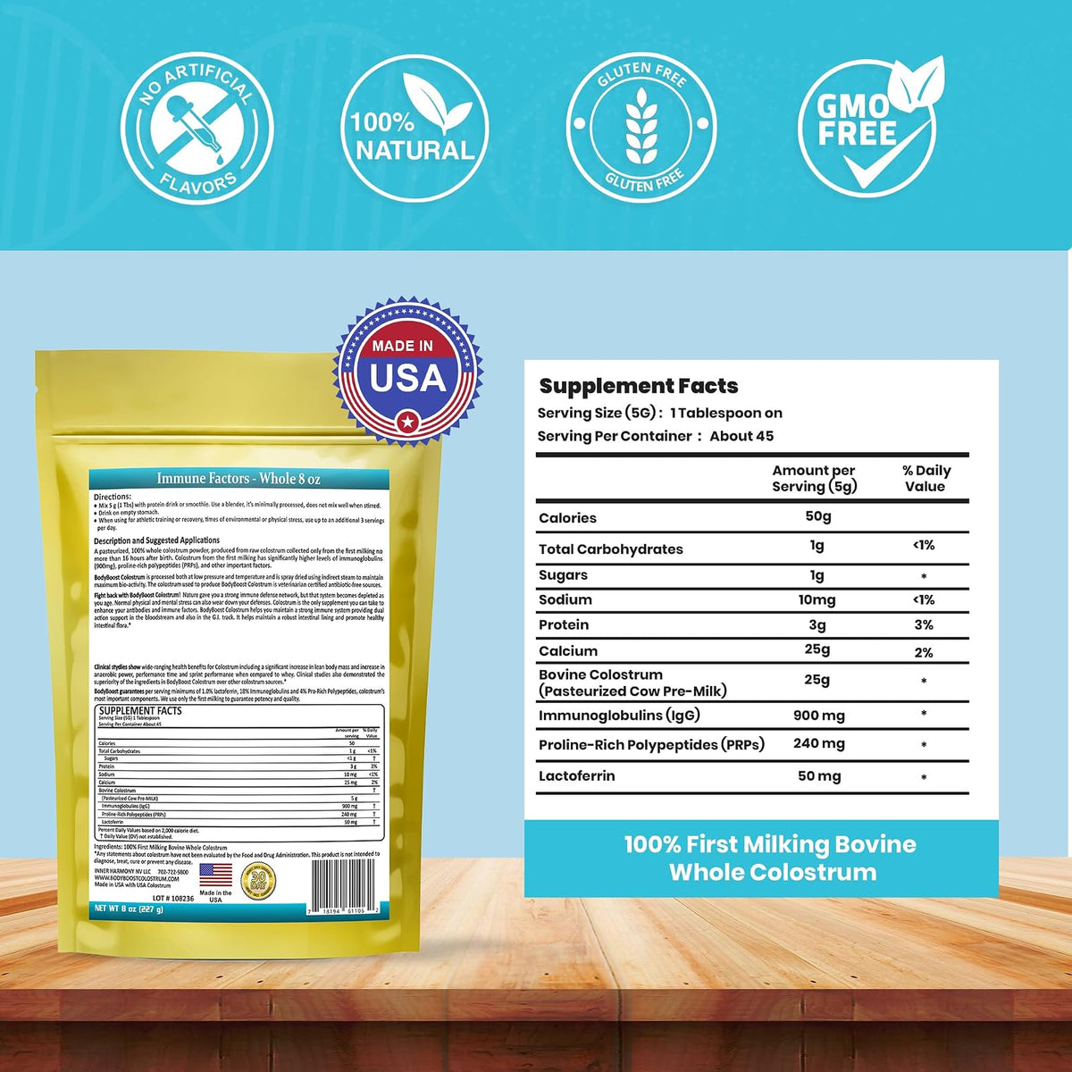 whole food multivitamin with colostrum