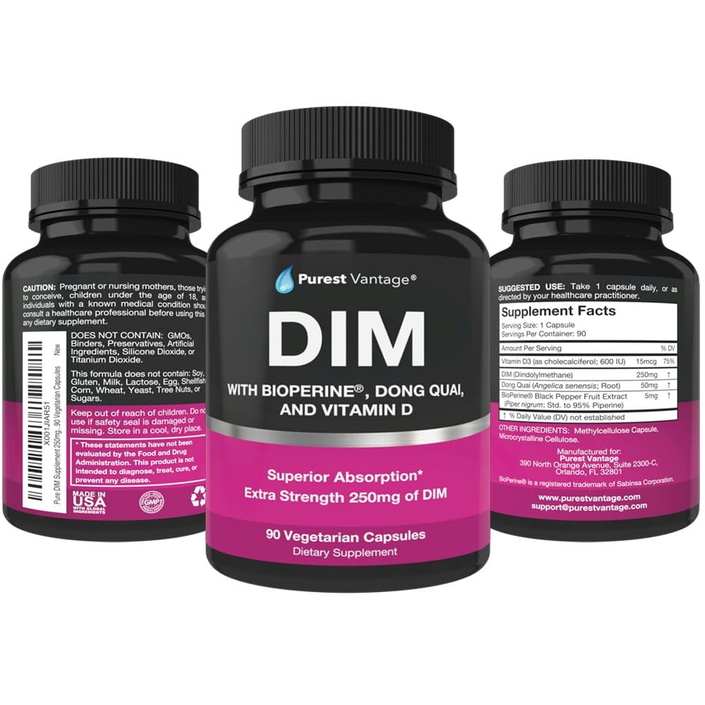 Whole food multivitamin with DIM