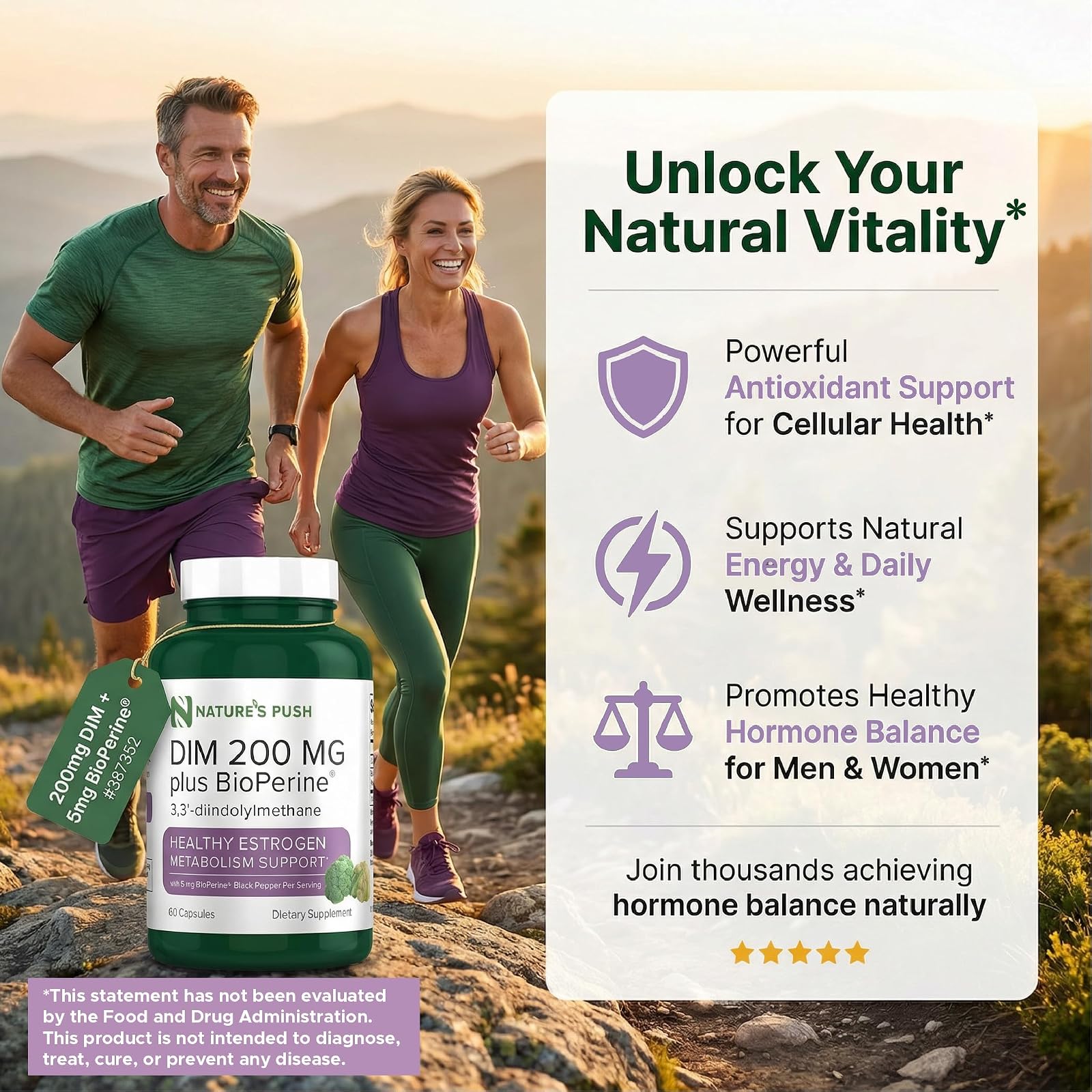 Whole food multivitamin with DIM