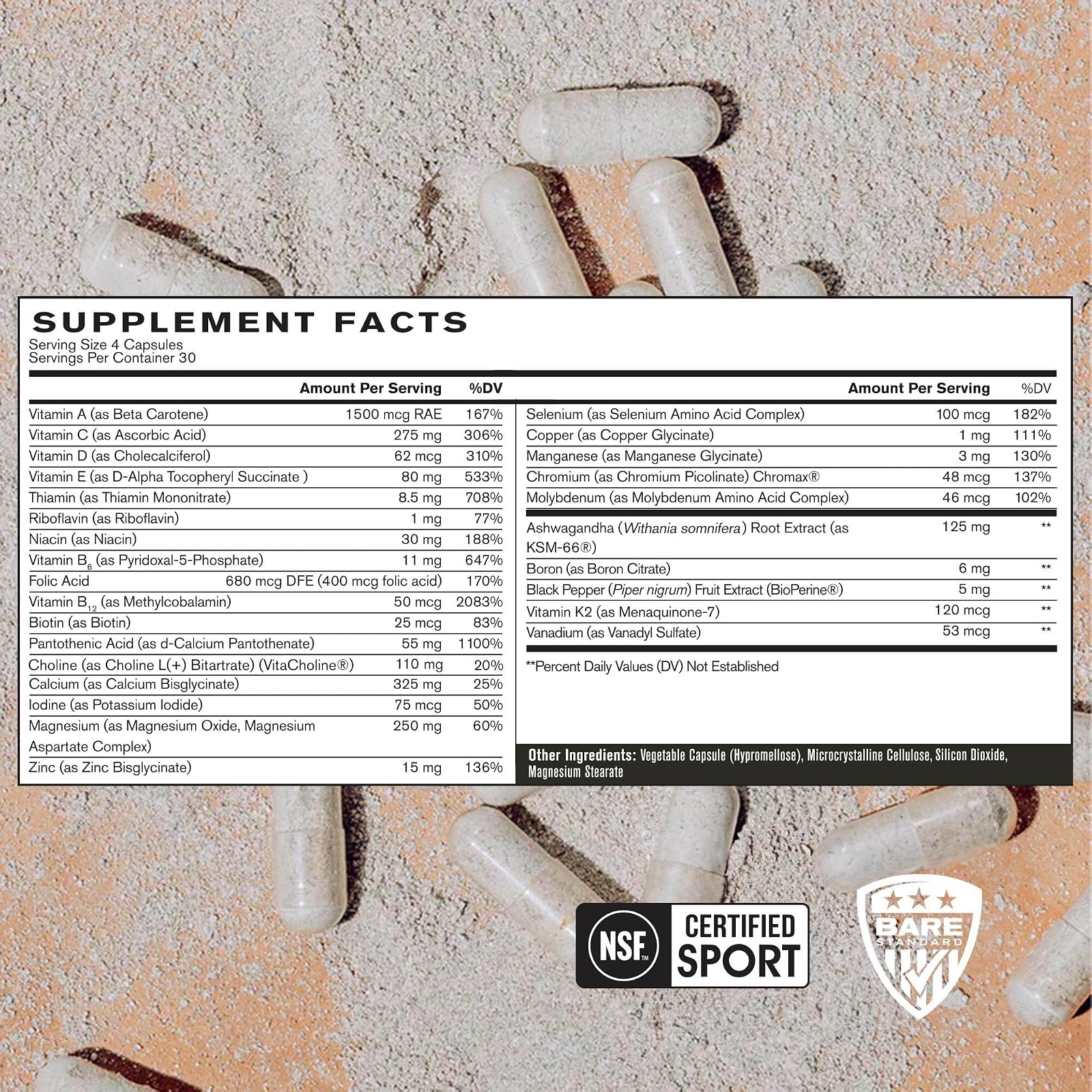whole food multivitamin with essential nutrients
