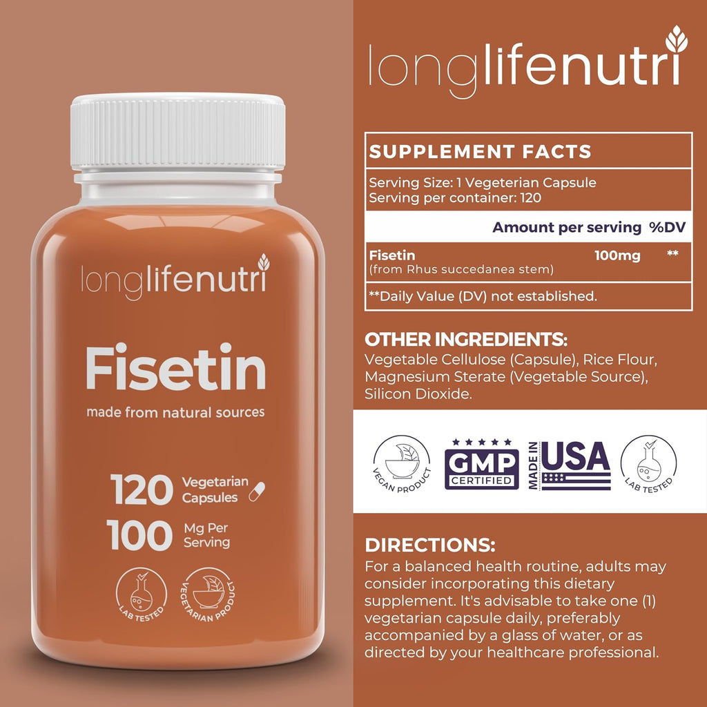 whole food multivitamin with Fisetin
