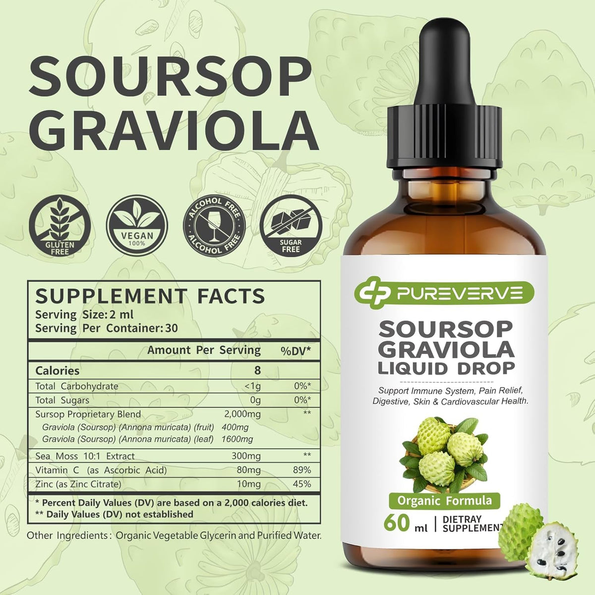 Whole food multivitamin with Graviola