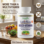 Whole food multivitamin with iron