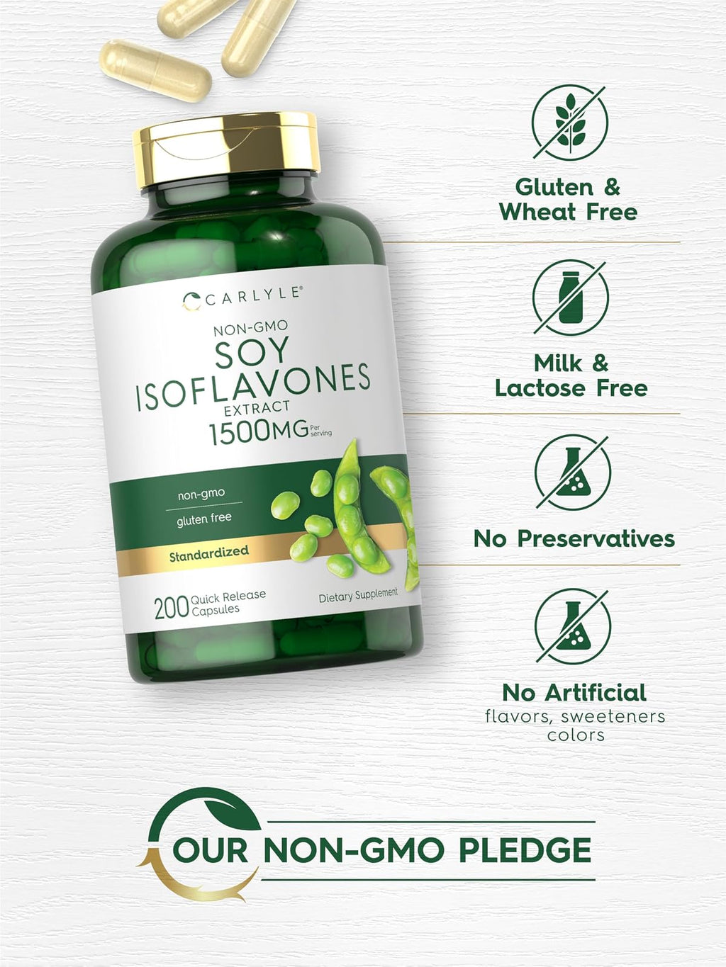 Whole food multivitamin with isoflavones