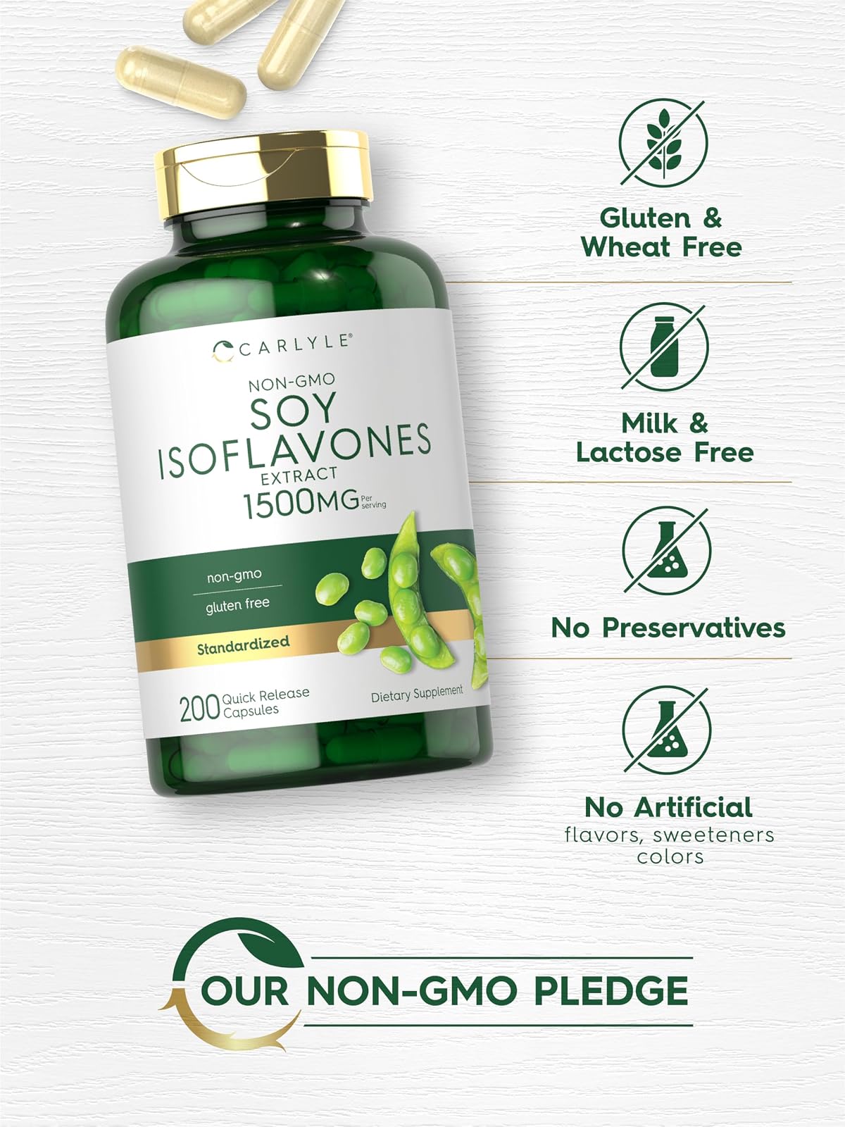 Whole food multivitamin with isoflavones