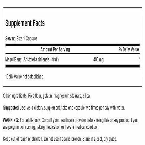 whole food multivitamin with Maqui Berry