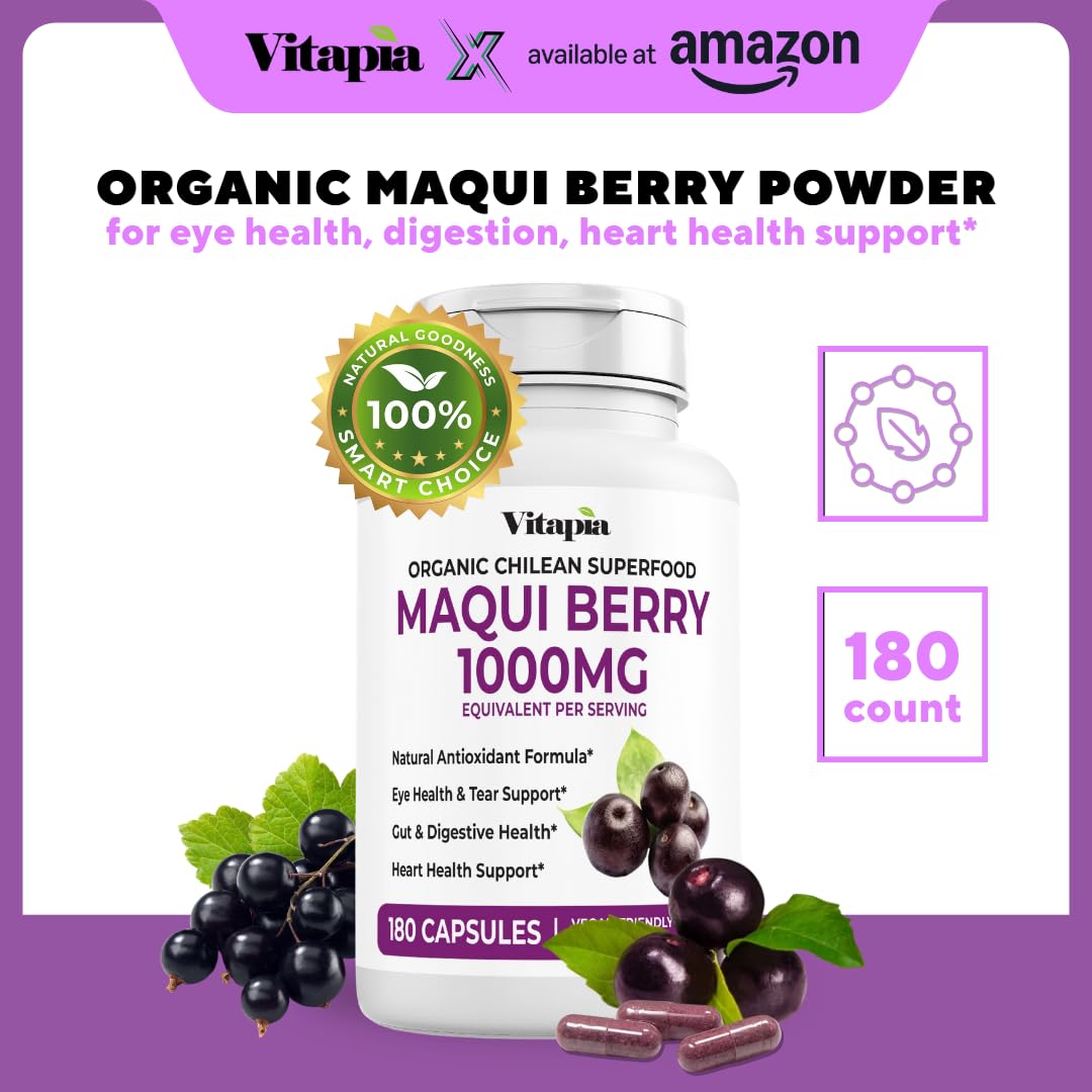 whole food multivitamin with Maqui Berry