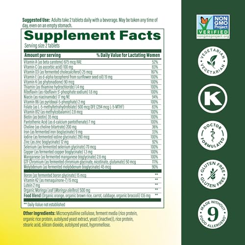 whole food multivitamin with moringa benefits