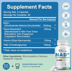 Whole food multivitamin with NAD