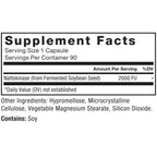 whole food multivitamin with Nattokinase