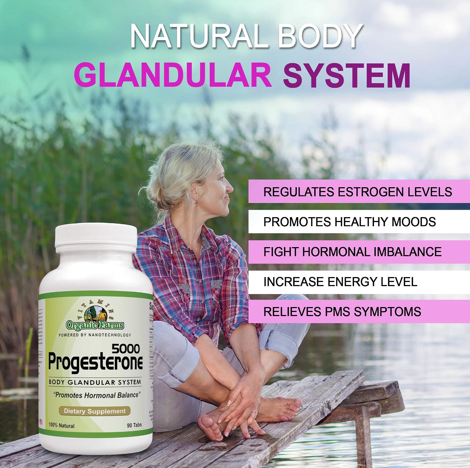 Whole food multivitamin with Progesterone