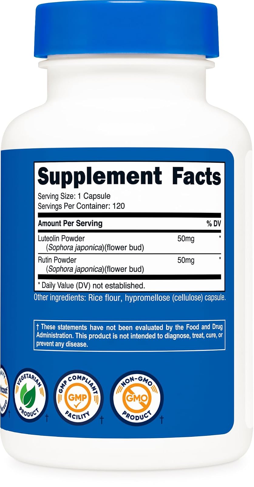 Whole food multivitamin with rutin complex