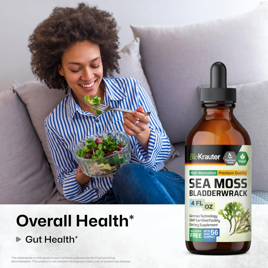Whole food multivitamin with sea moss