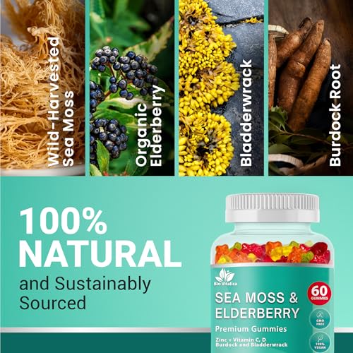 Whole food multivitamin with sea moss