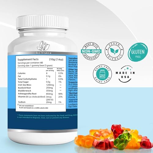 Whole food multivitamin with sea moss