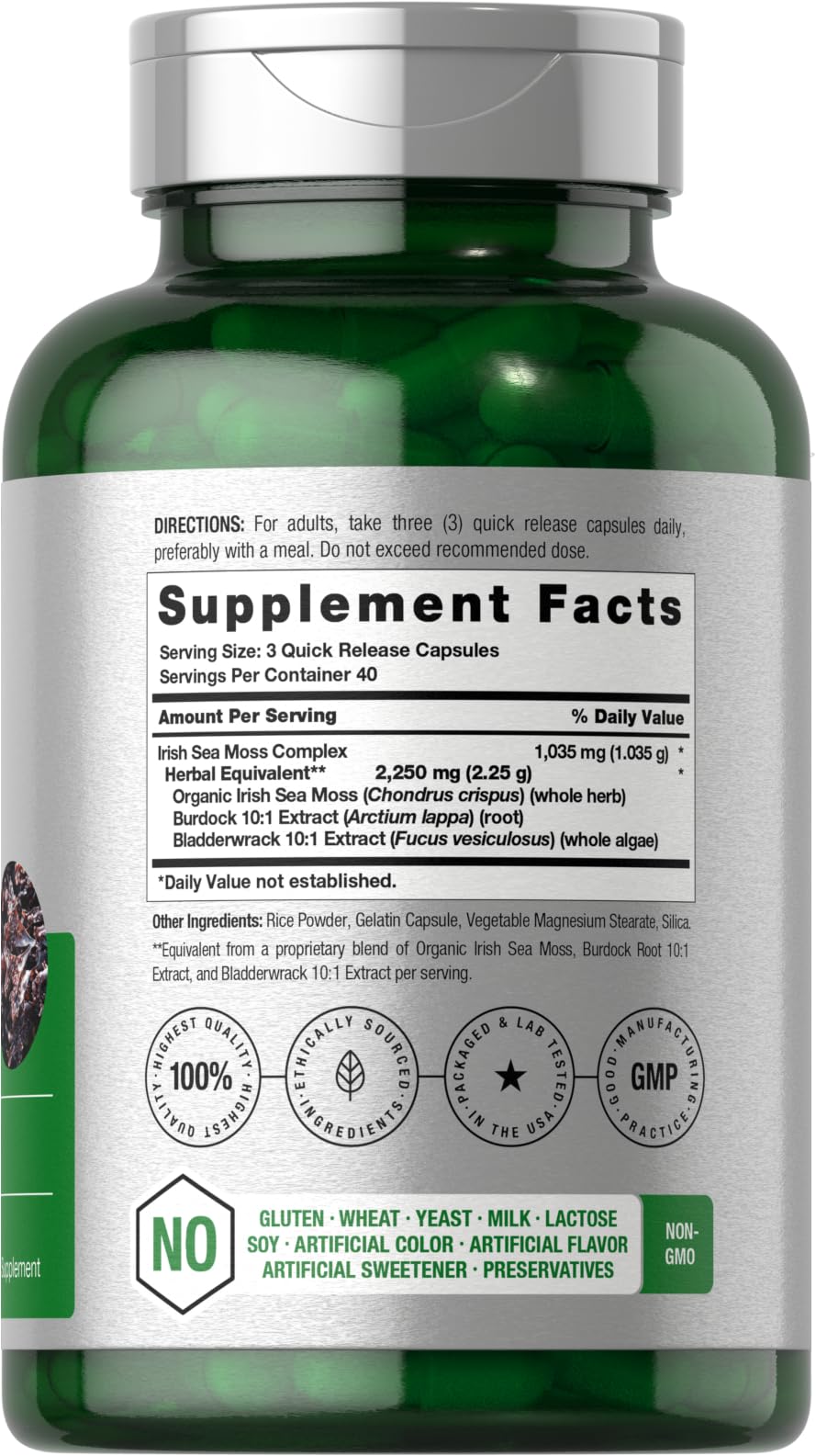 whole food multivitamin with sea moss
