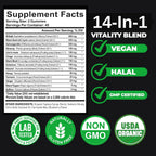 Whole food multivitamin with Shilajit