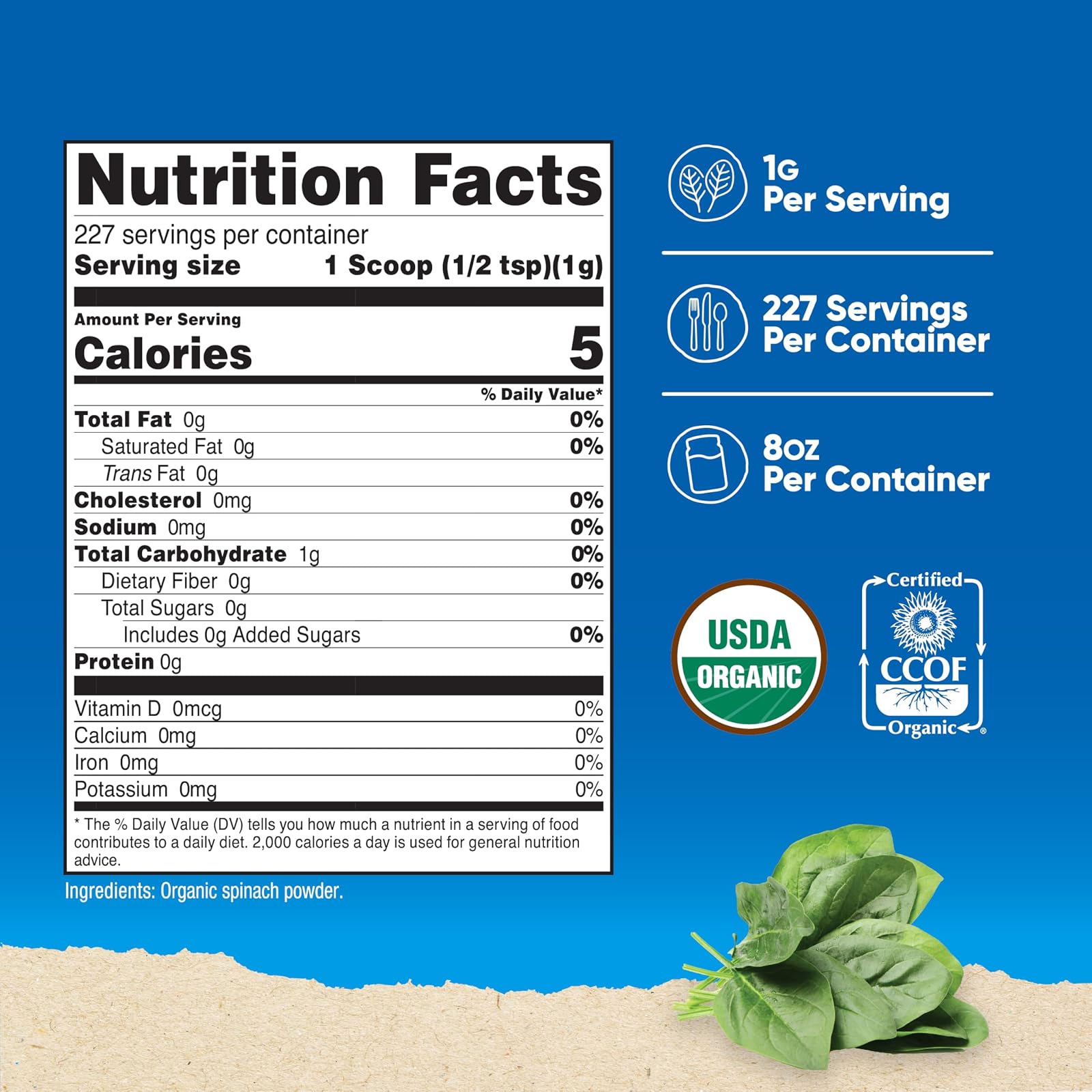 whole food multivitamin with spinach
