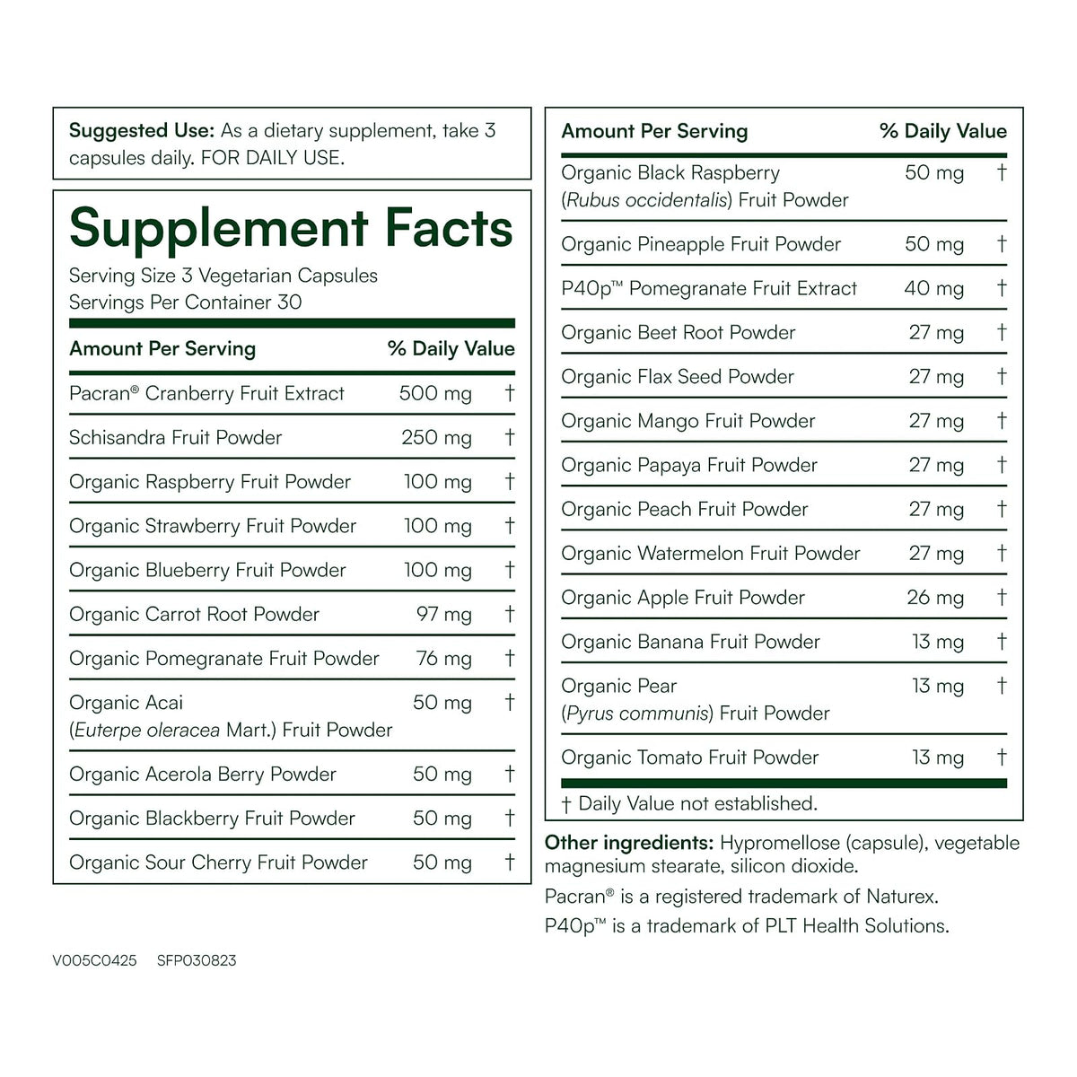whole food multivitamin with Super Reds