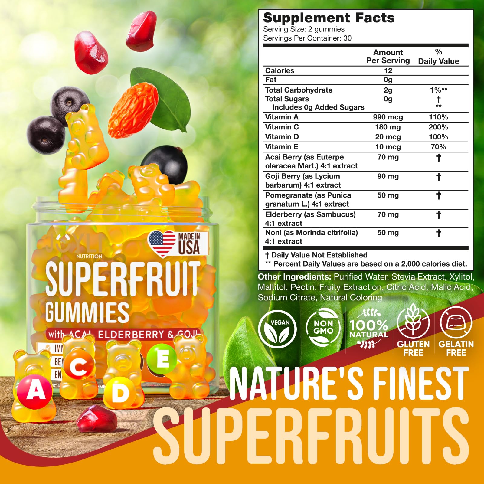 whole food multivitamin with superfruits