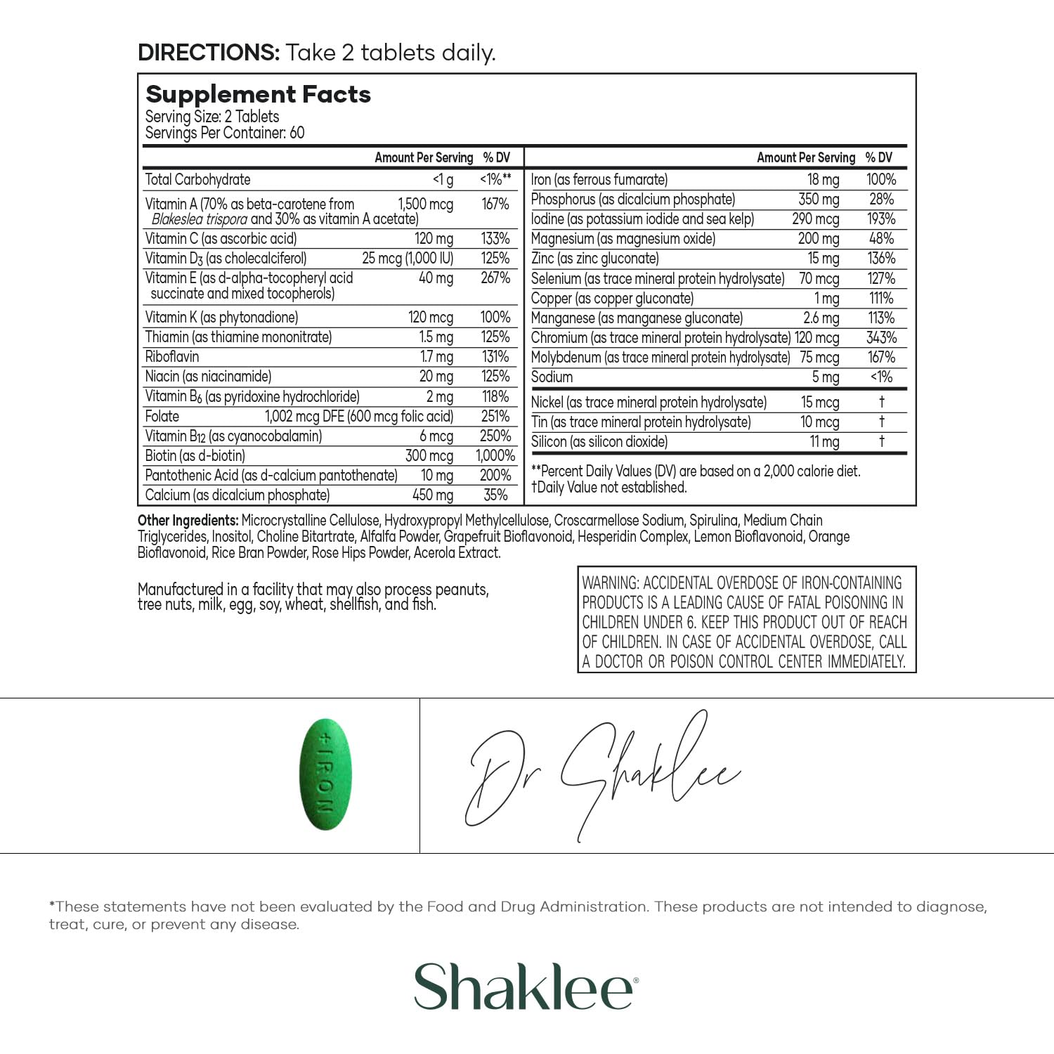 whole food multivitamin with Vitamin K