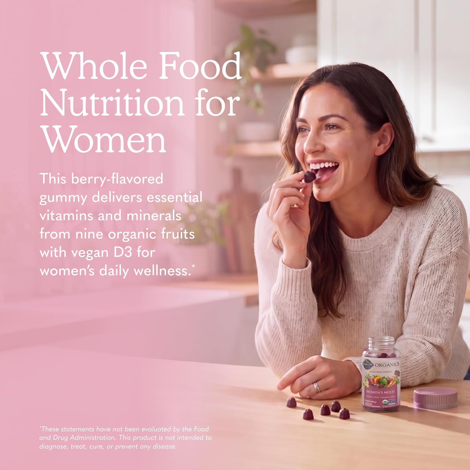 Whole food multivitamins for daily health