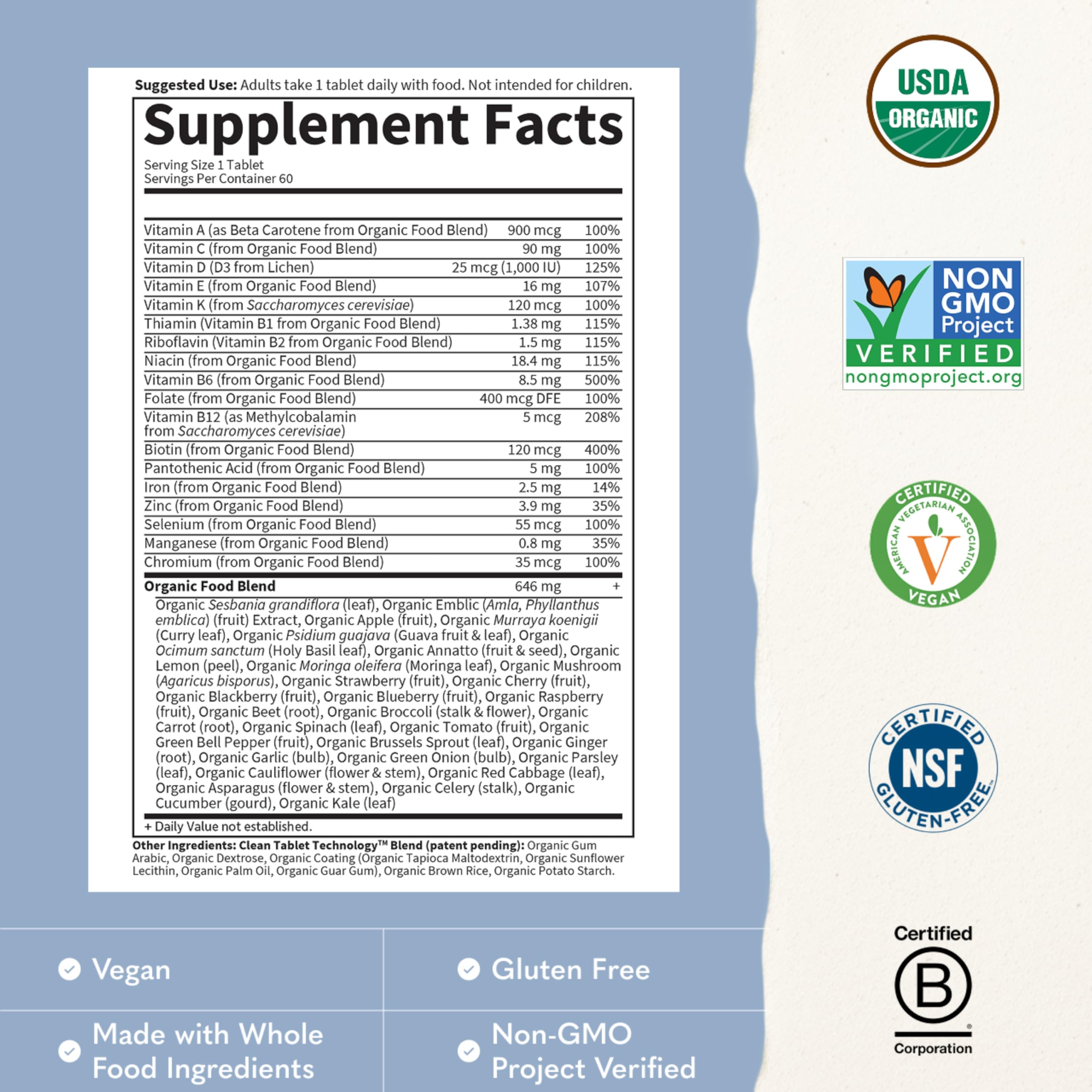 whole food nutrients for vitality