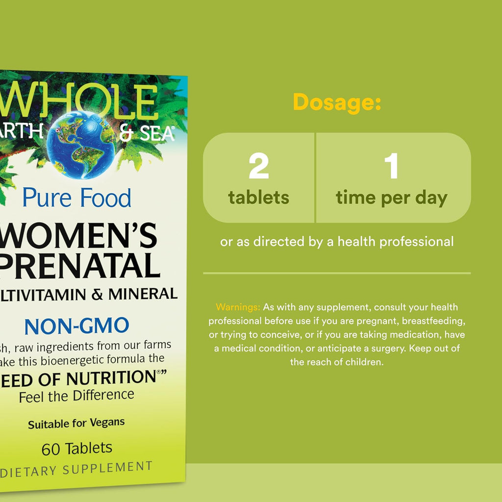 whole food prenatal multivitamin tablets