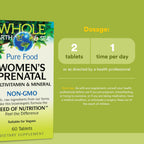 whole food prenatal multivitamin tablets