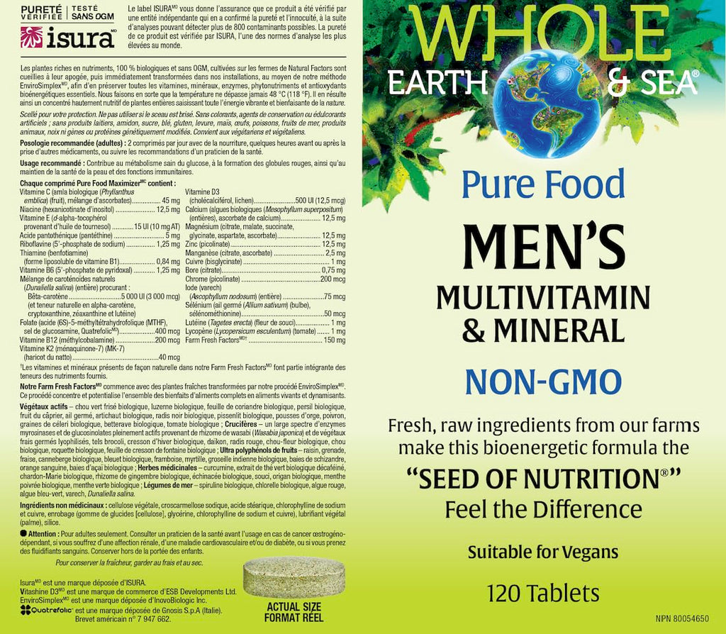 whole food sourced vitamin supplements