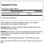 whole food spinach leaf capsules