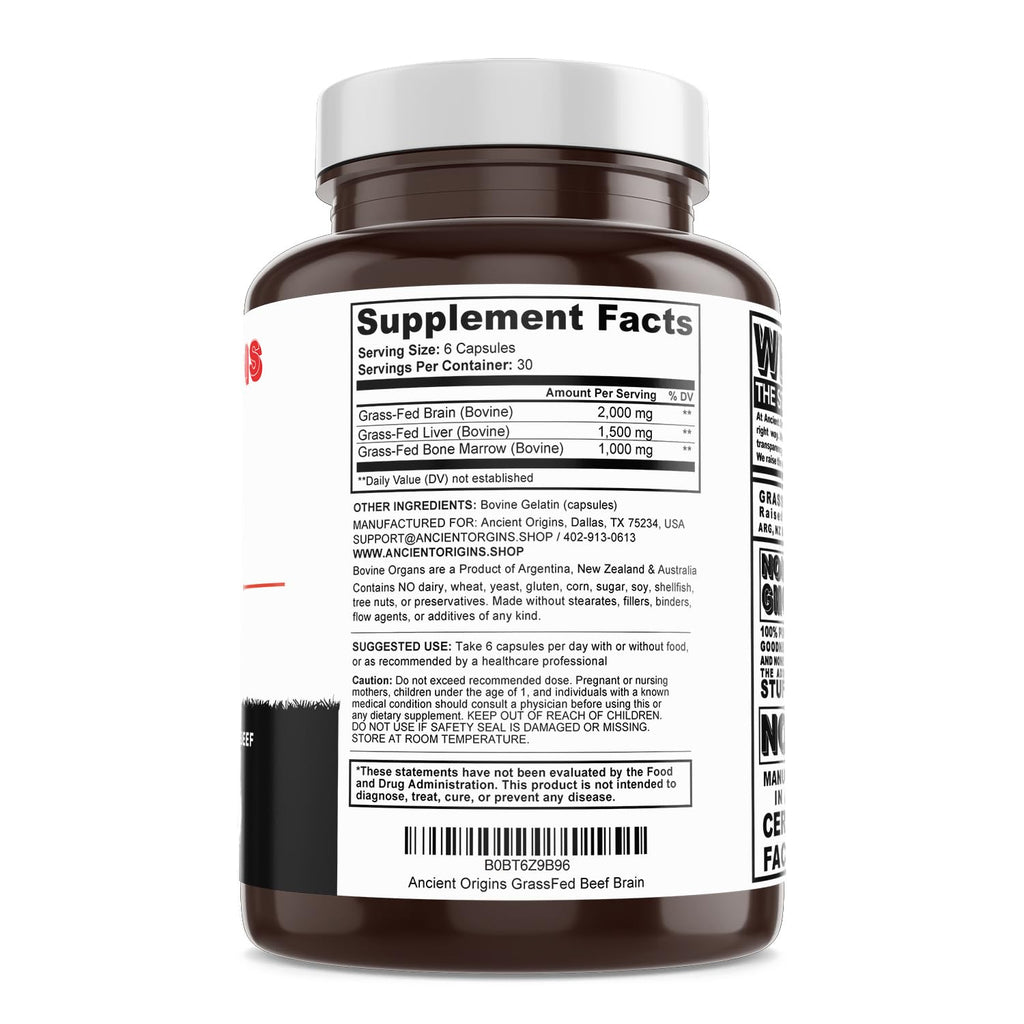 Whole food supplements for memory