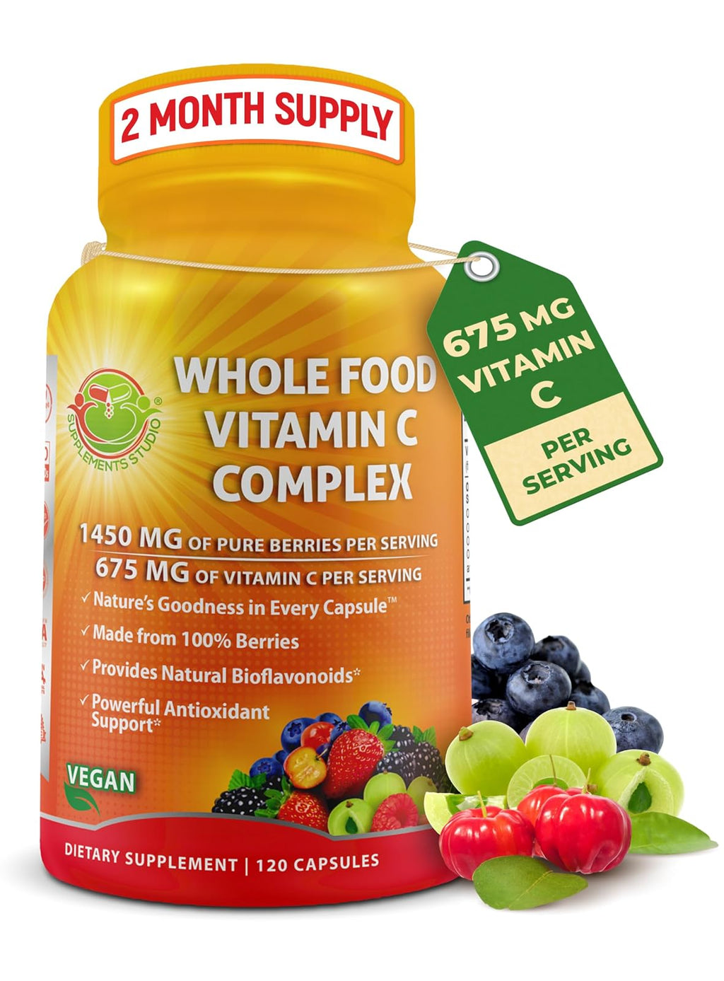 whole food vitamin c complex capsules