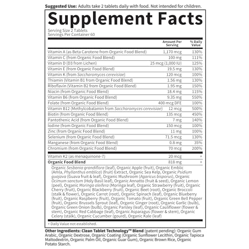 whole food vitamins for optimal nutrition