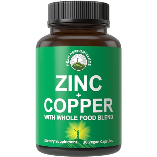 whole food zinc supplement with copper