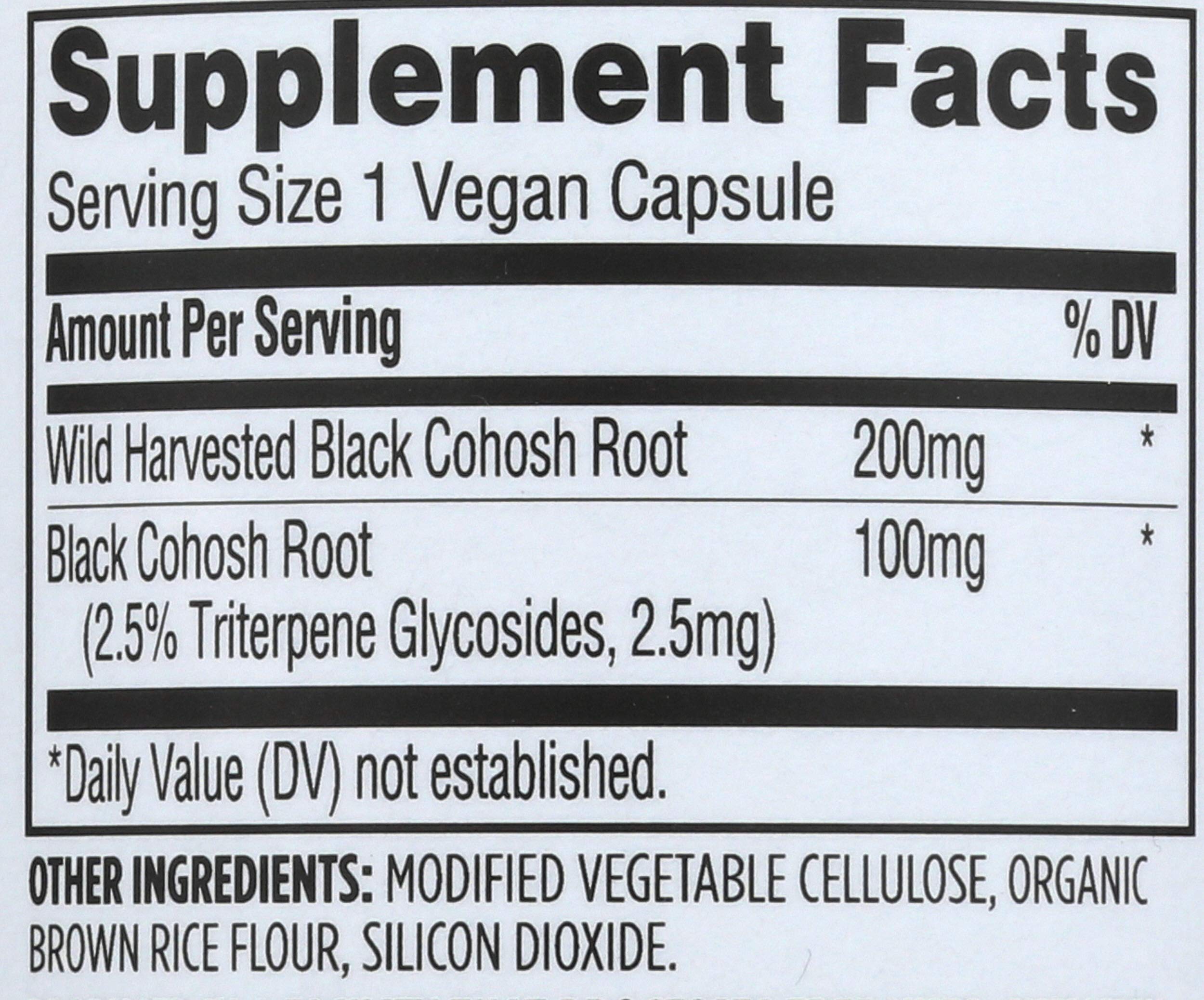 whole foods black cohosh for vitality