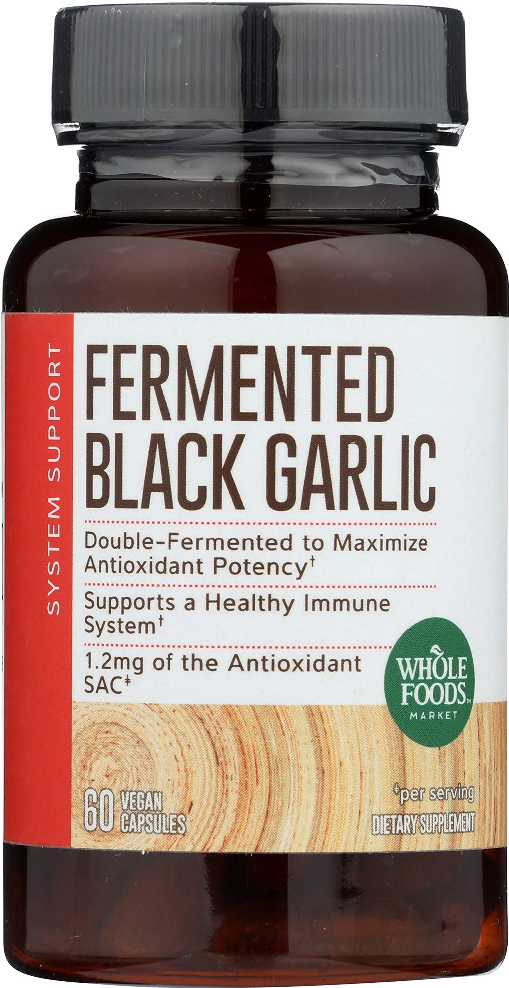 whole foods fermented black garlic supplement