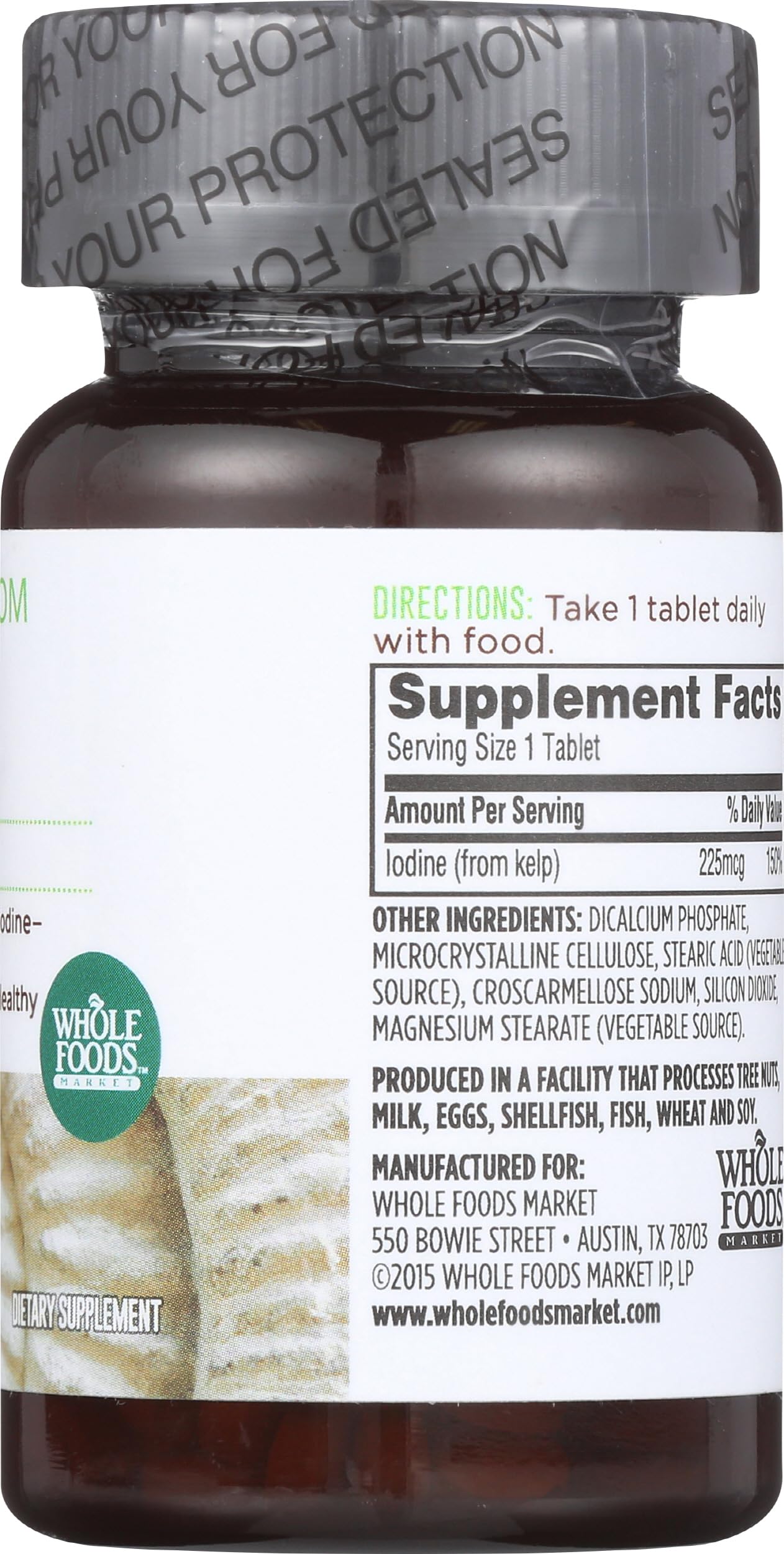 Whole Foods iodine for hormonal balance
