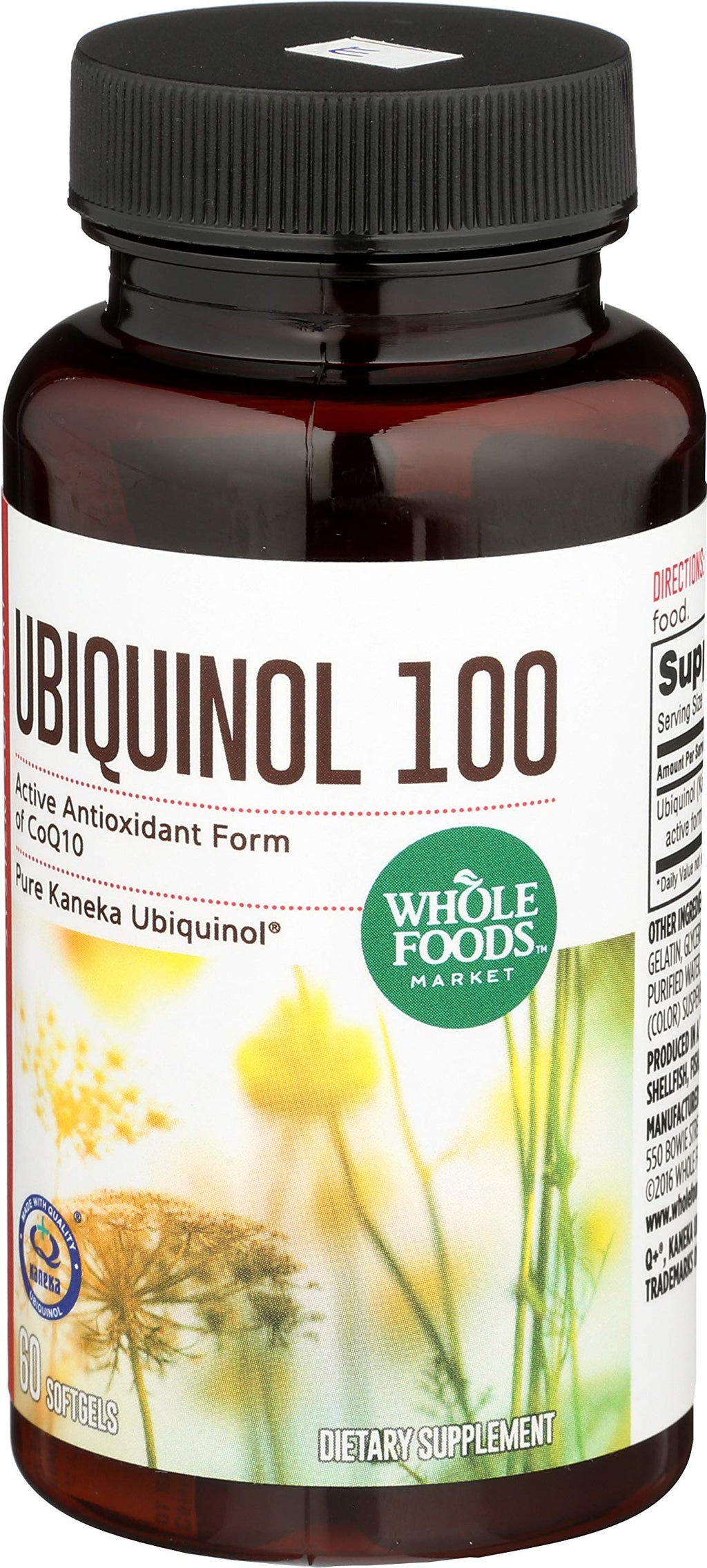Whole Foods Market Ubiquinol capsules