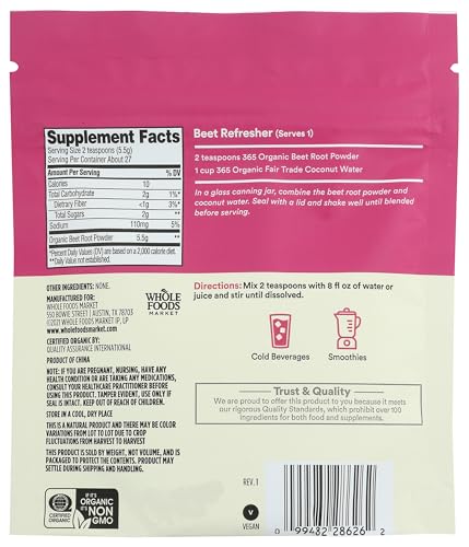 whole foods organic herbal powder