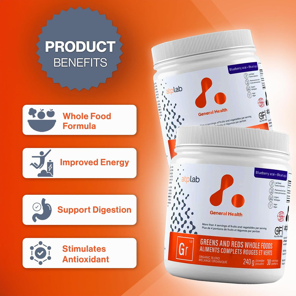 Whole foods powder for daily health