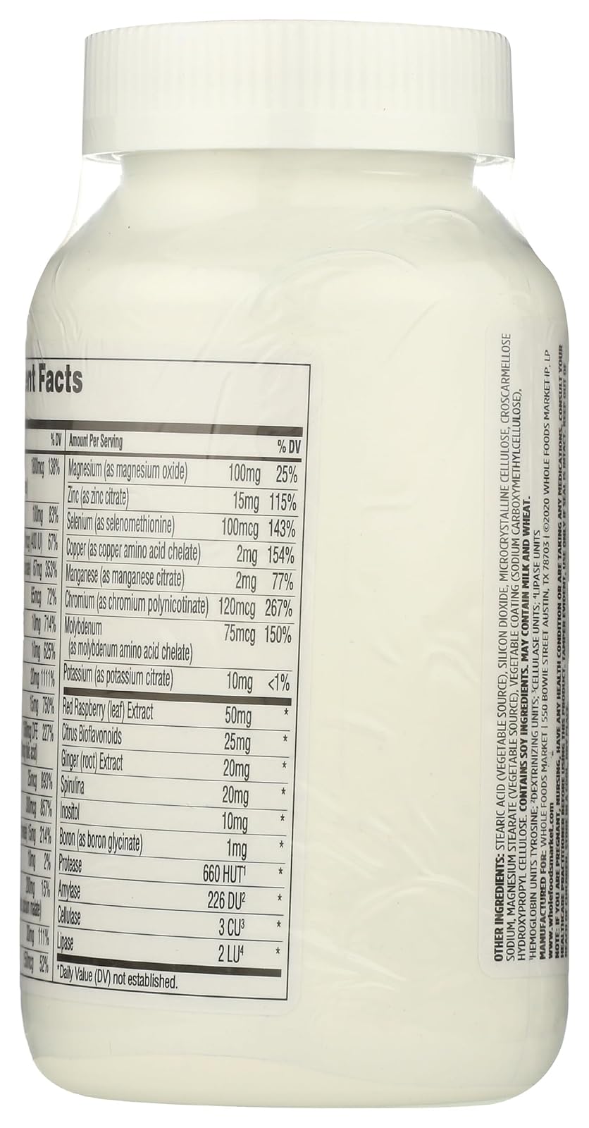 whole foods prenatal multi tablets