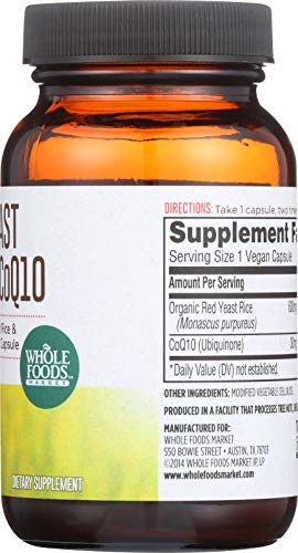 whole foods red yeast rice formula