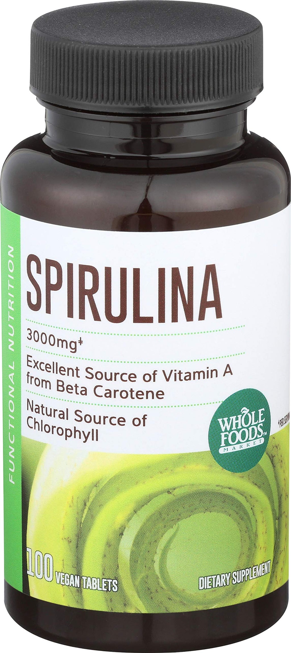 whole foods spirulina 500mg tablets