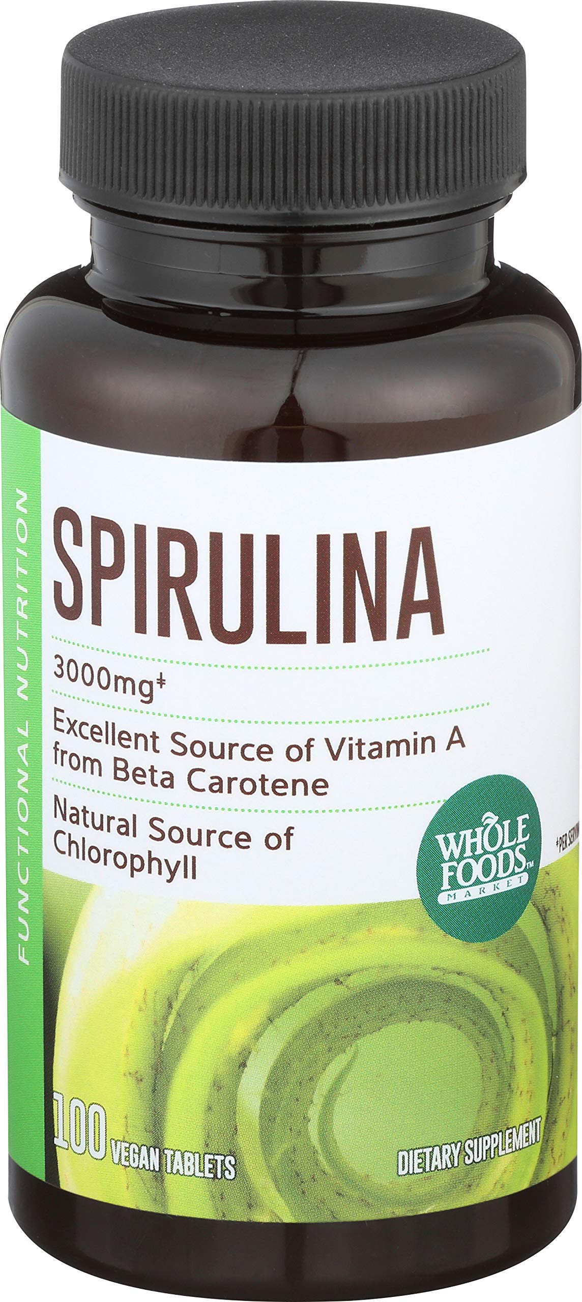 whole foods spirulina 500mg tablets