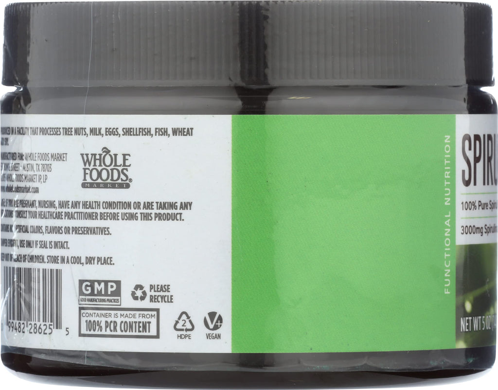 whole foods spirulina for gut health