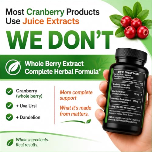 whole fruit cranberry concentrate benefits