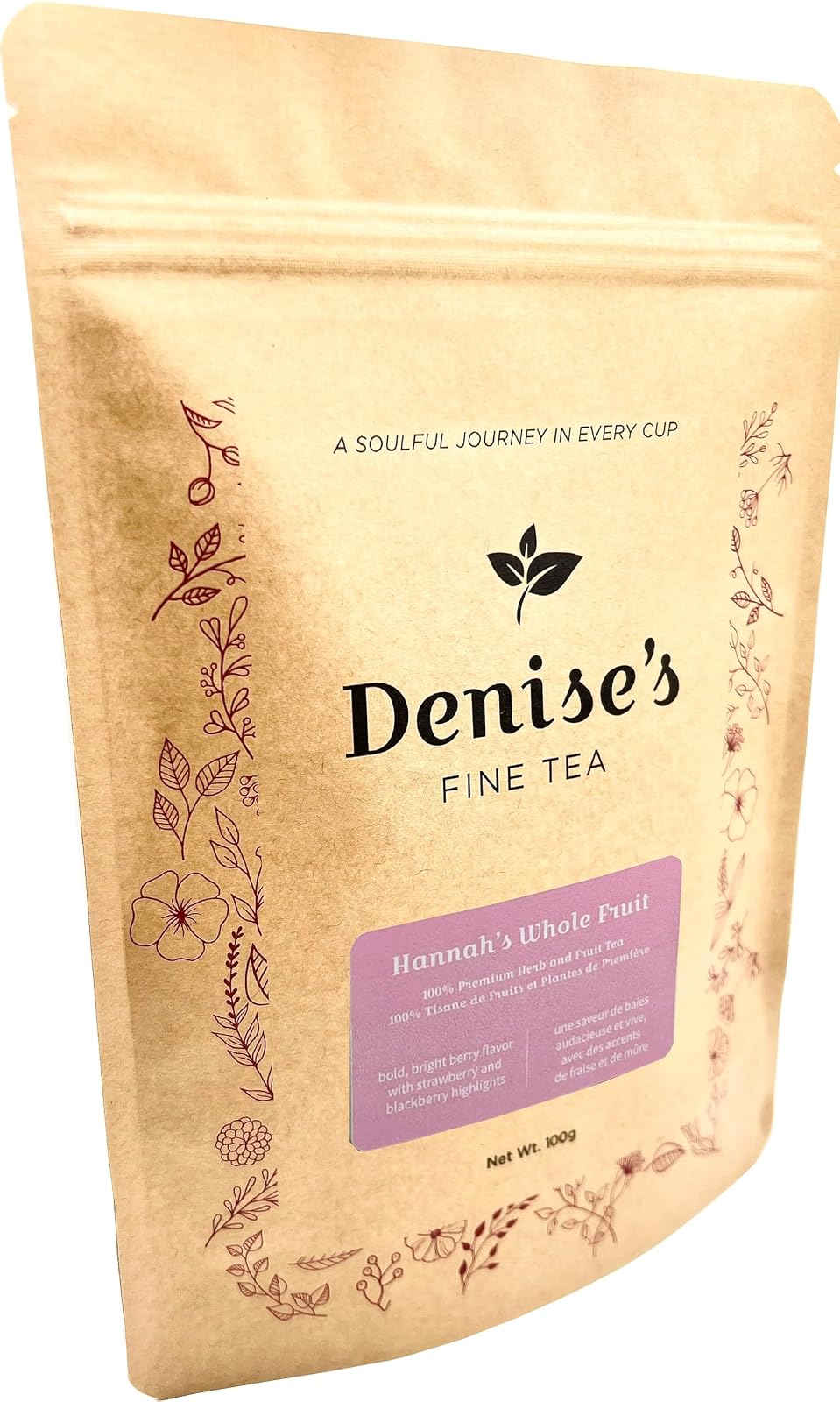 whole fruit herbal tea blend