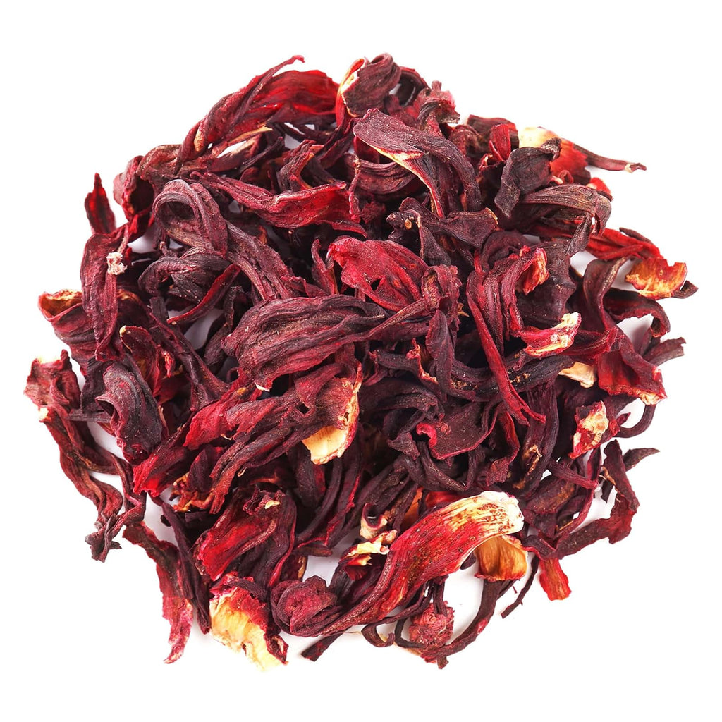 whole hibiscus petals for brewing