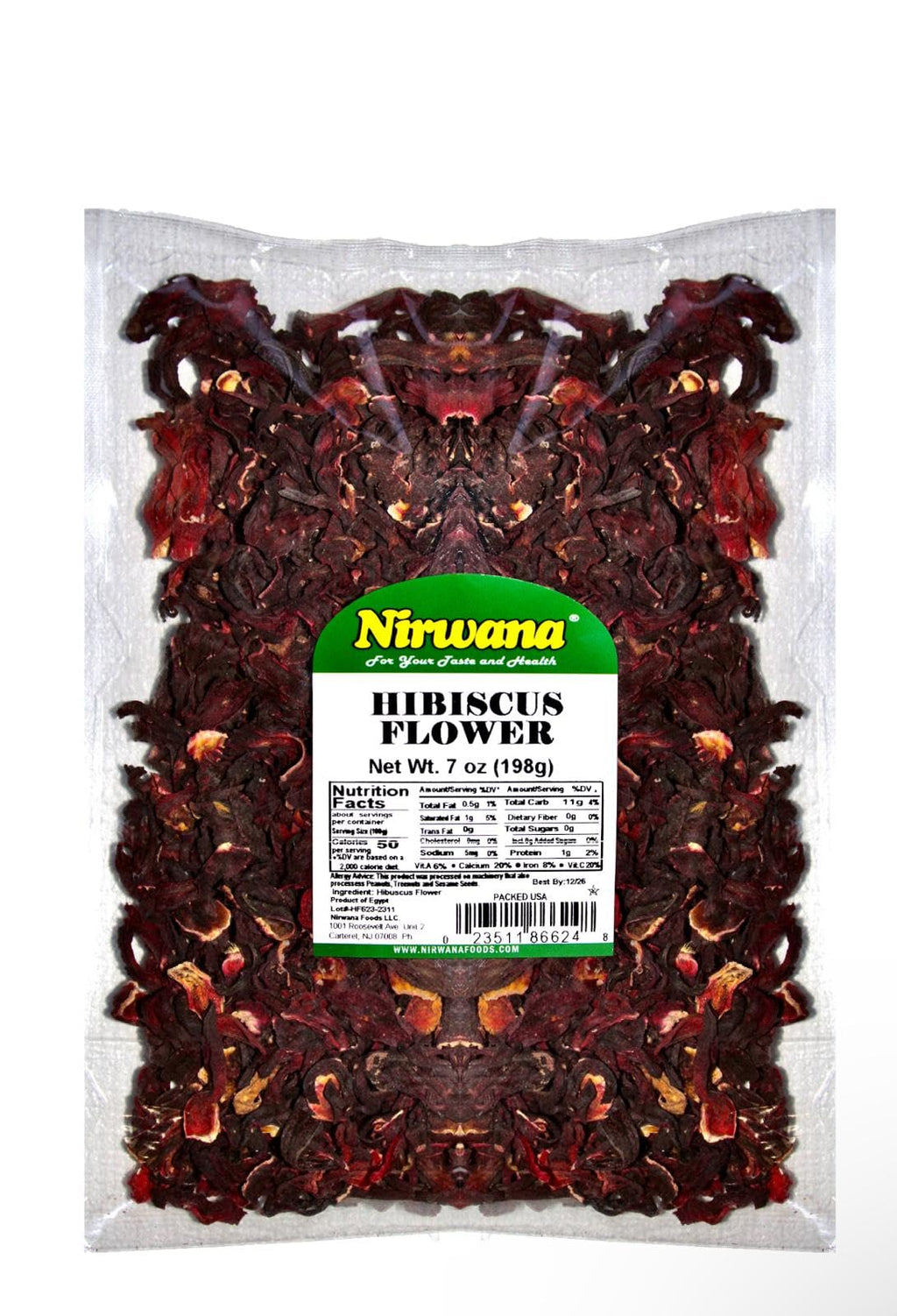 whole hibiscus petals for herbal infusions
